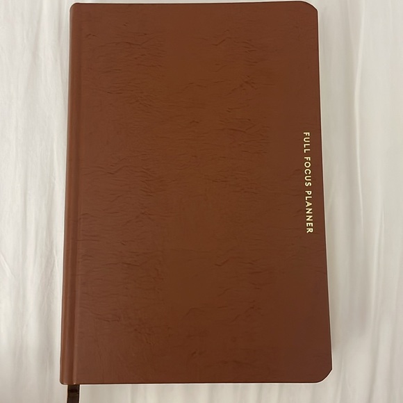 Full Focus | Office | New Full Focus Brown Leather Planner Michael ...